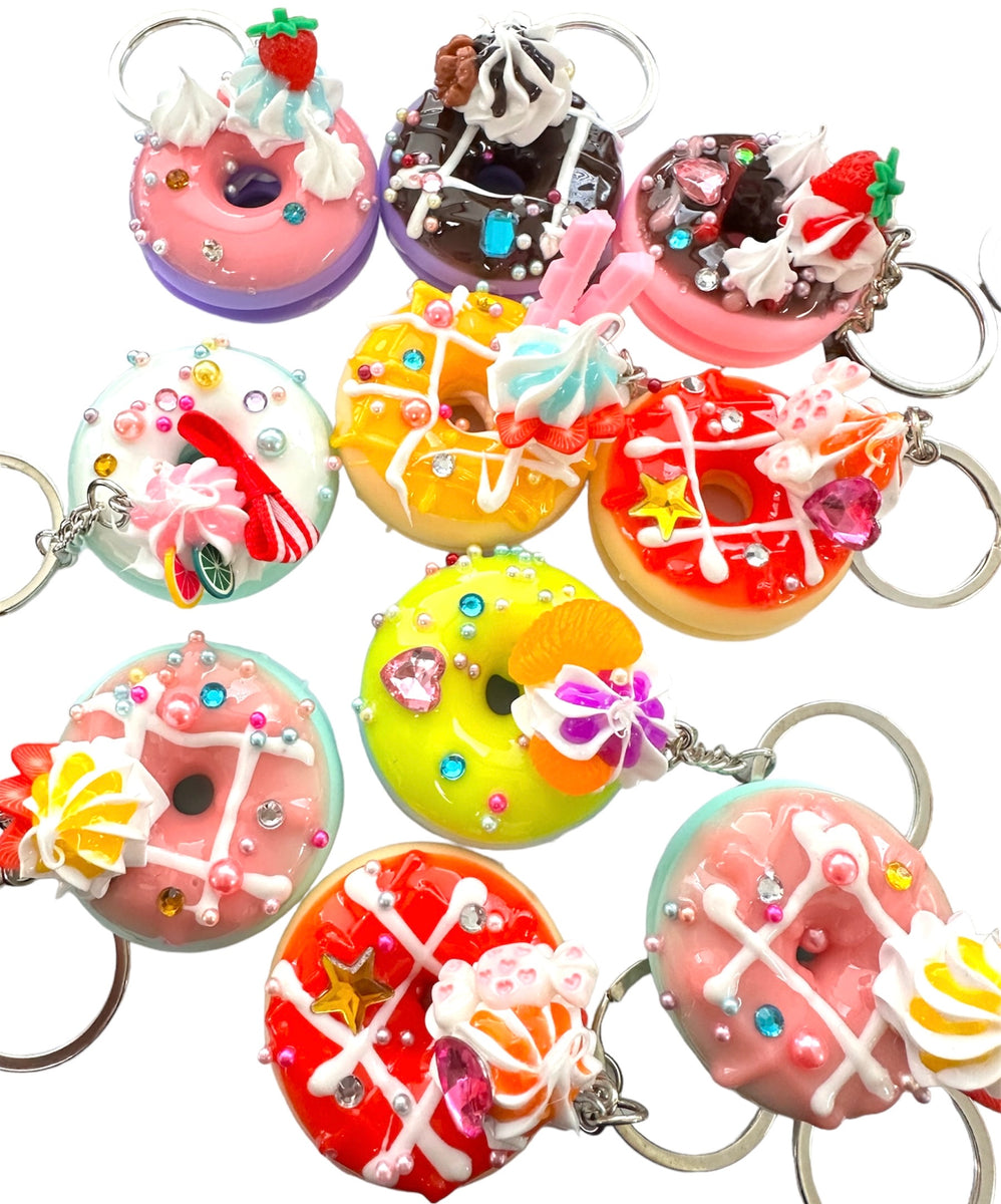 3D Donut Keychains – Harajuku Candy