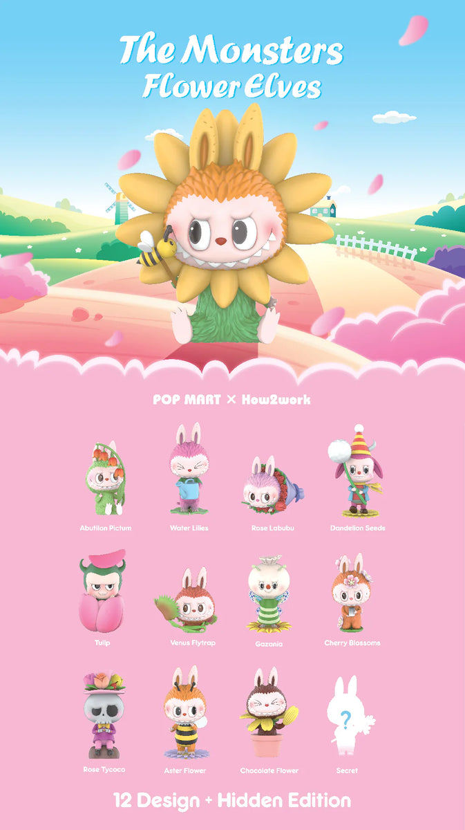Pop Mart The Monsters Blind Box Flower Elves Series – Harajuku Candy