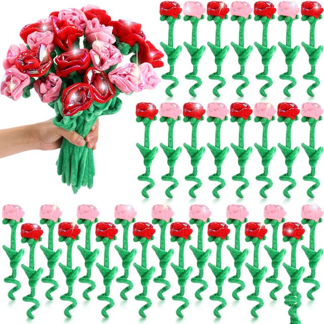 Rose Flower Plush 32cm – Harajuku Candy