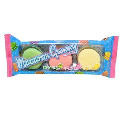 Japanese Macaron Gummy, マカロングミ – Harajuku Candy
