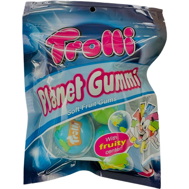 Trolli Planet Gummy Pack of 5 , ZIP Bag トーローリ 地球グミ – Harajuku Candy