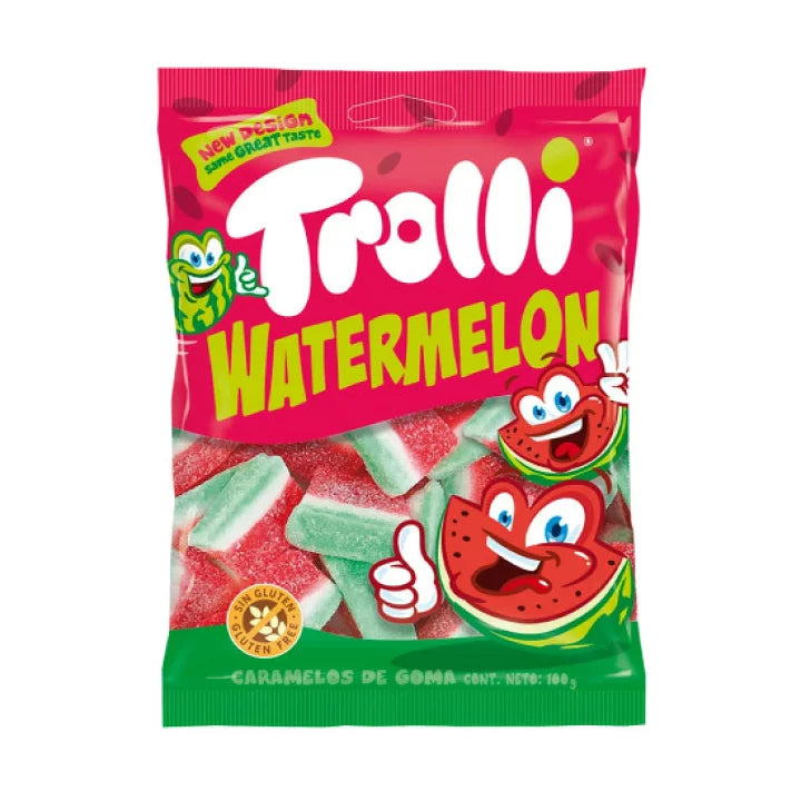 Trolli Sour Watermelon Gummy 100g – Harajuku Candy