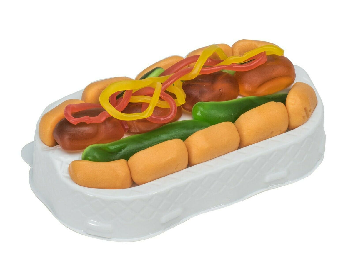 Real Hot Dog Size with 20 Gummy Candies - Gummy Snack Food, Amazing ...